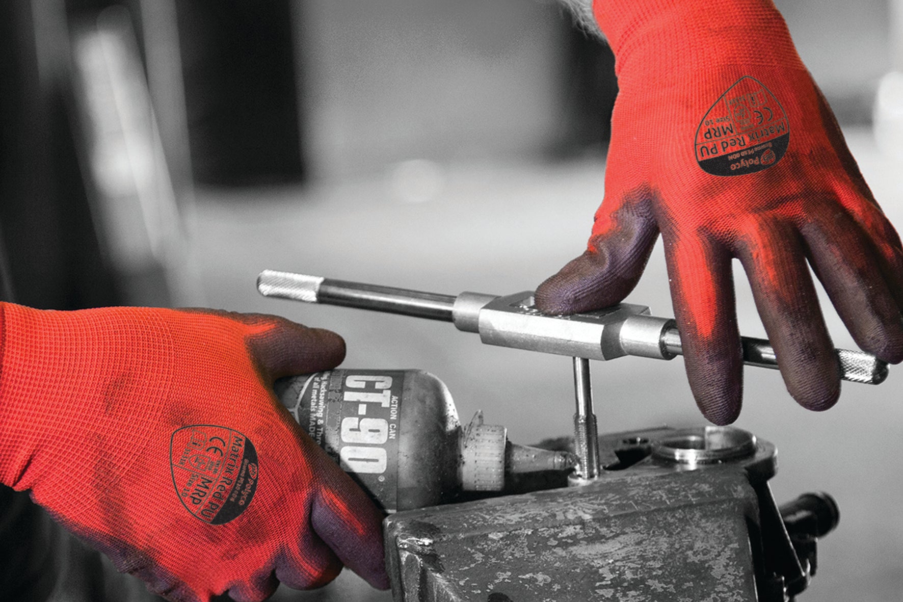 Polyco Matrix Red Grip Glove